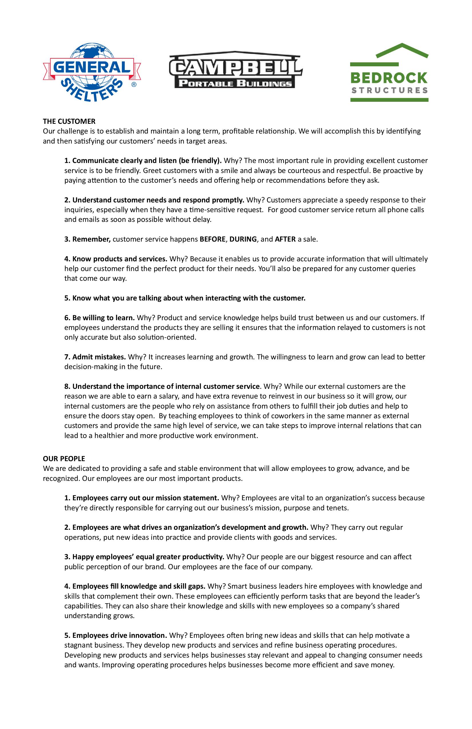 Vision – Bedrock Structures